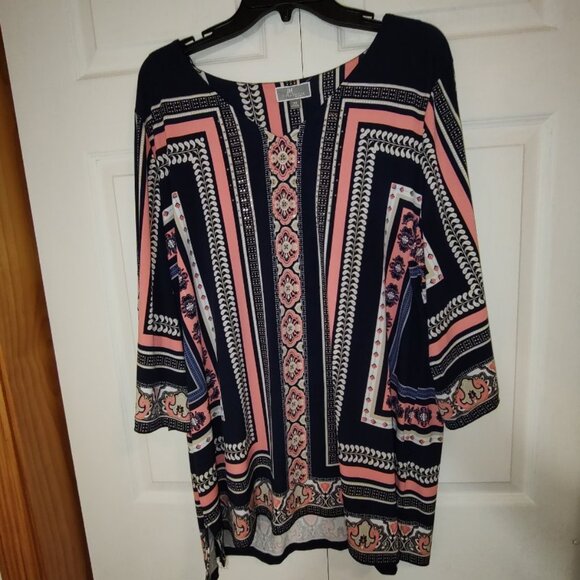 JM Collection | Tops | Jm Collection Woman Tunic 5 Spandex 3xpreowned ...